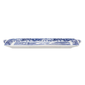 Spode Blue Italian Sandwich Tray | Timeless Serving Platter